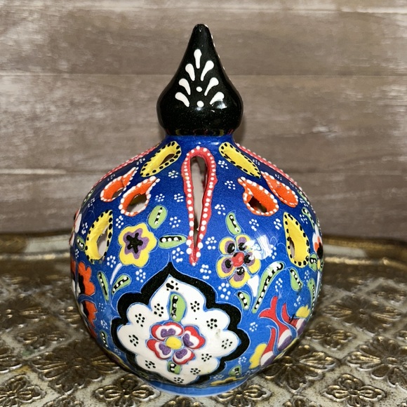 Art | Handmade Turkish Ceramic Candle Holder | Poshmark